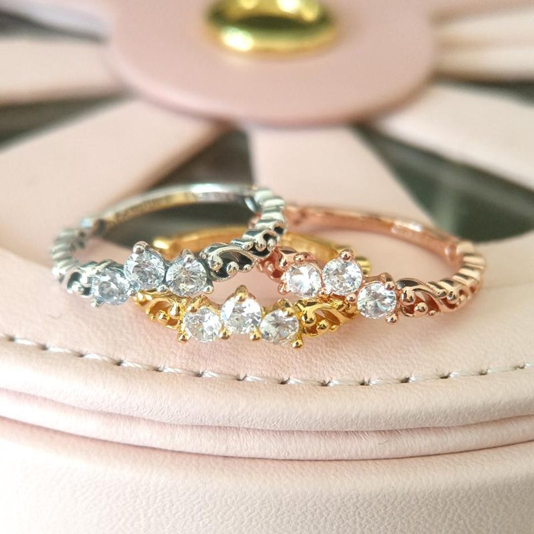 Regal Swirl Tiara Ring,ring for Women,fashion Jewelry,gift for Her Gold ...