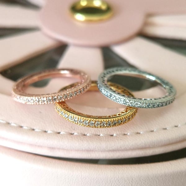 Sparkly Rings - Etsy