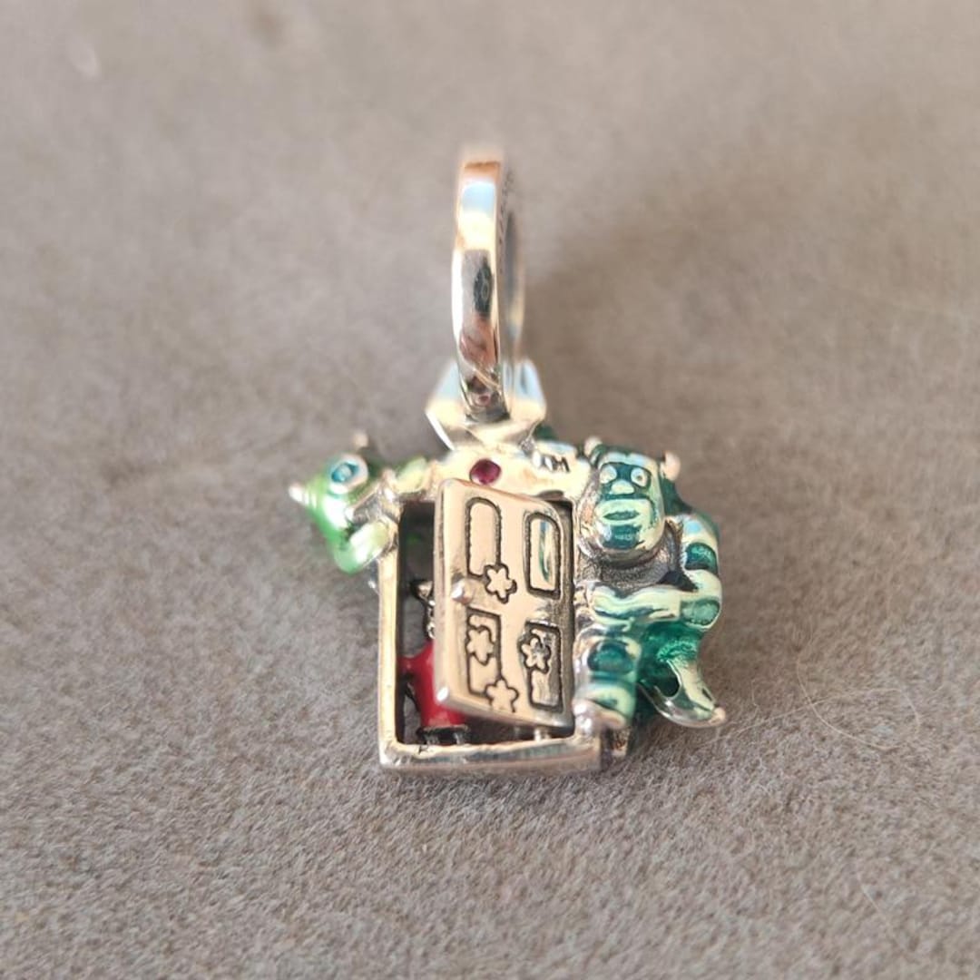 Monsters, Inc. Door Charm: 925 Sterling Silver Pandora Bracelet Charm ...