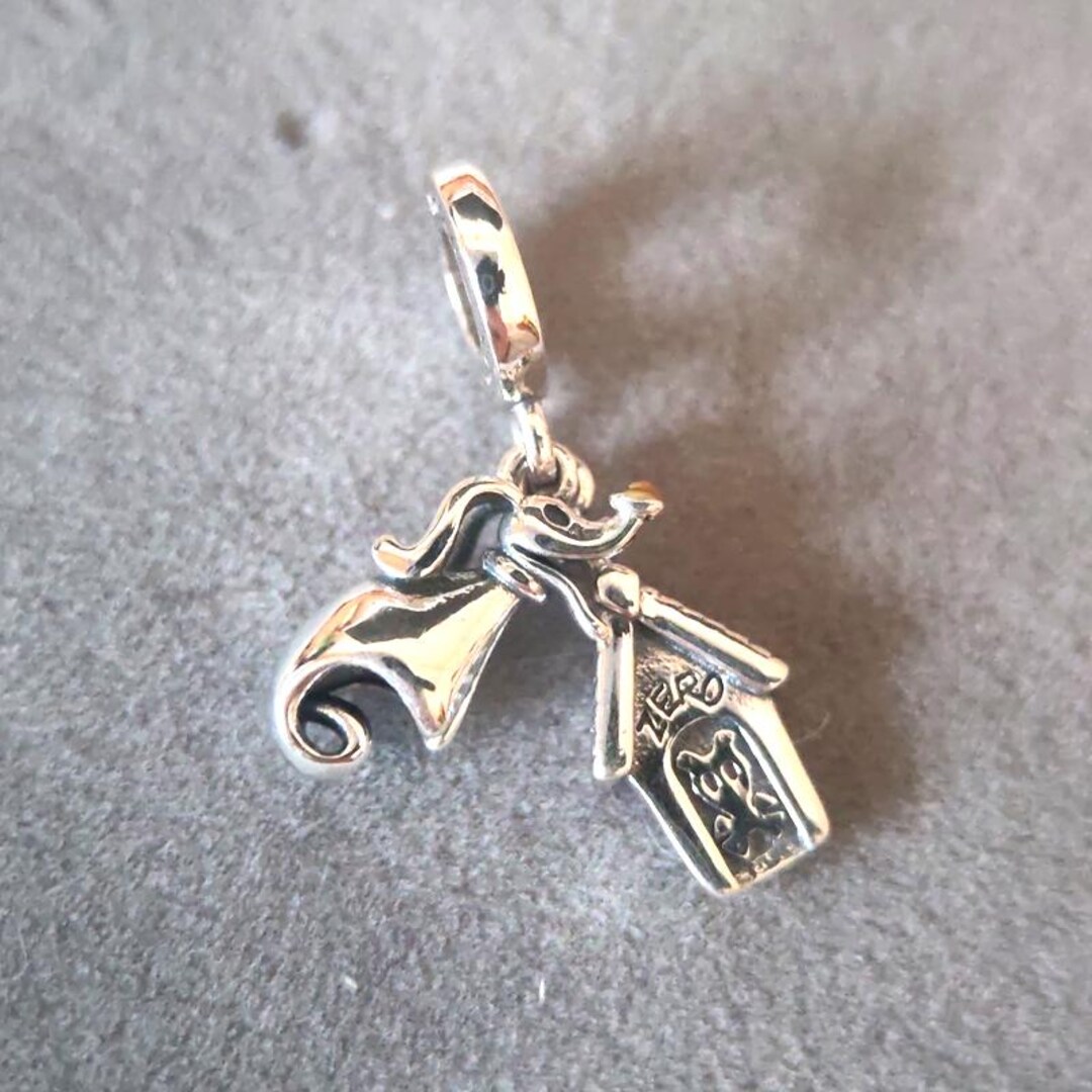 925 Sterling Silver Zero Dog House Dangle Hanging Charm Fits Pandora ...