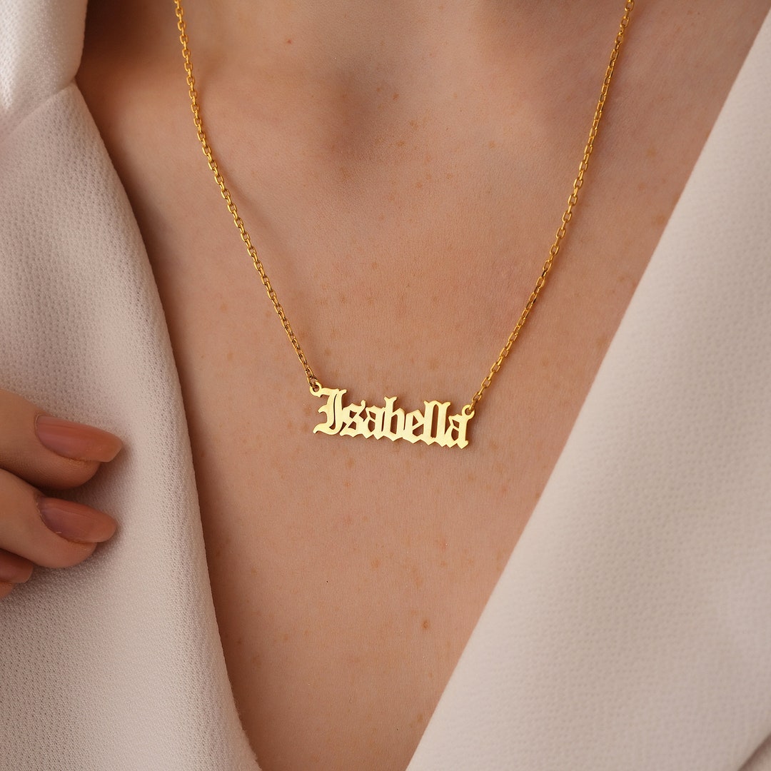 Personalized Name Necklaces, Personalized Name Necklaces, Script Name ...