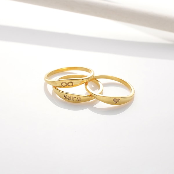 Name Rings - Etsy