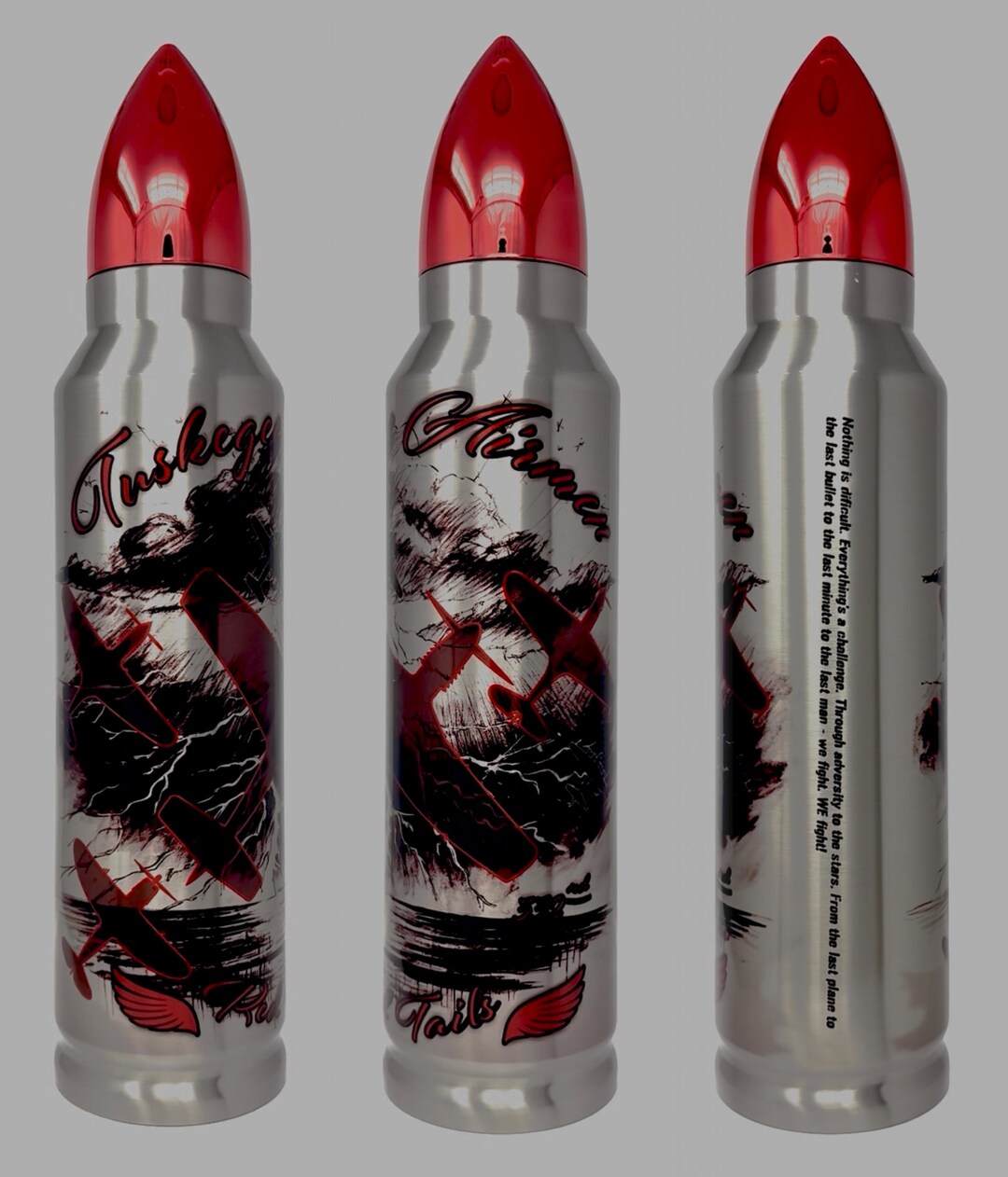 Tuskegee Airmen 332nd Red Tails Bullet Tumbler - Etsy