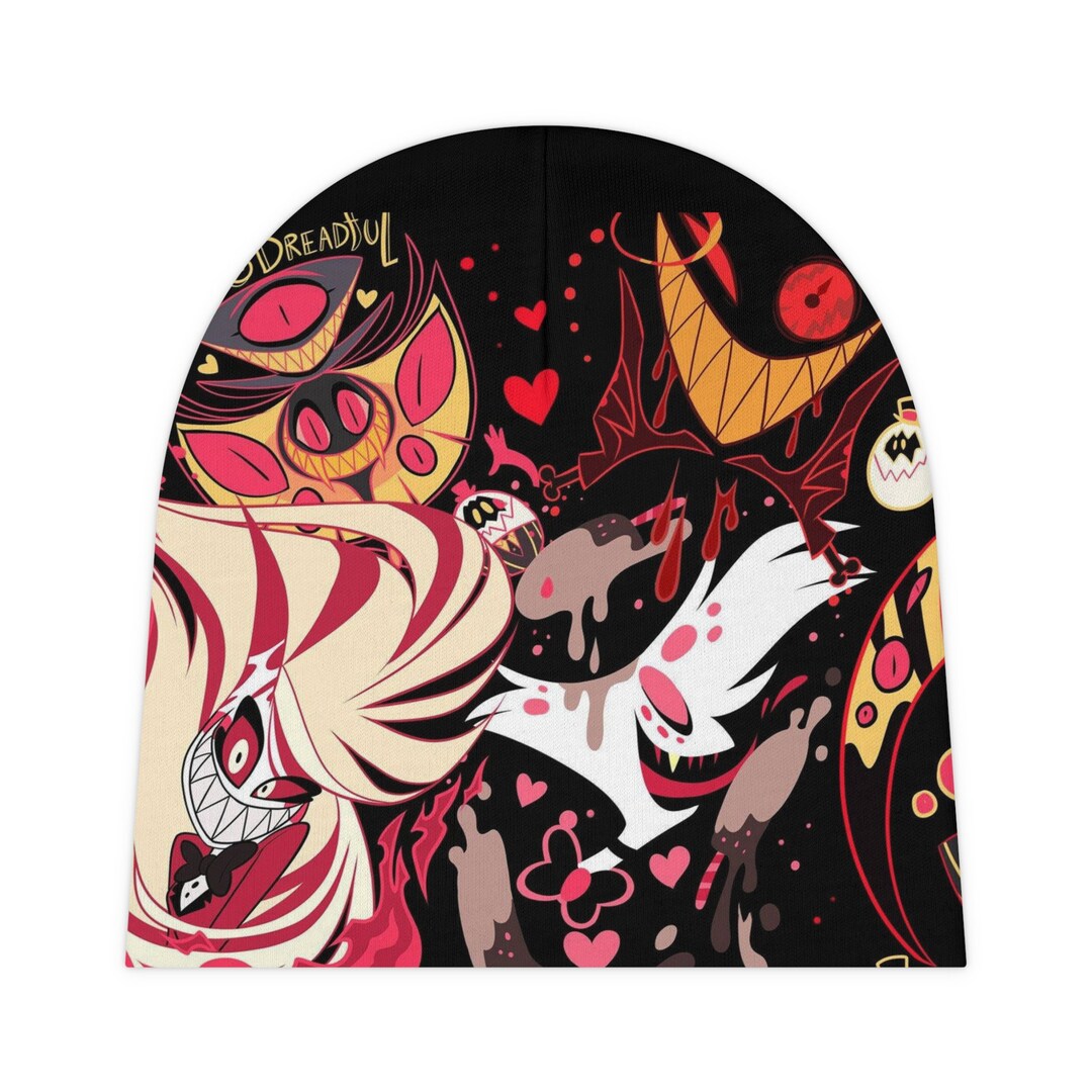 Hazbin Hotel Baby Beanie AOP - Etsy