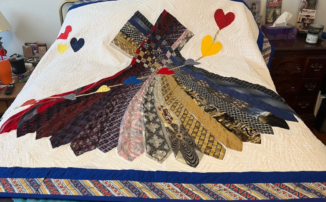 Custom Memory or Keepsake Quilts Your Clothing/ties/fabric Turned Into ...