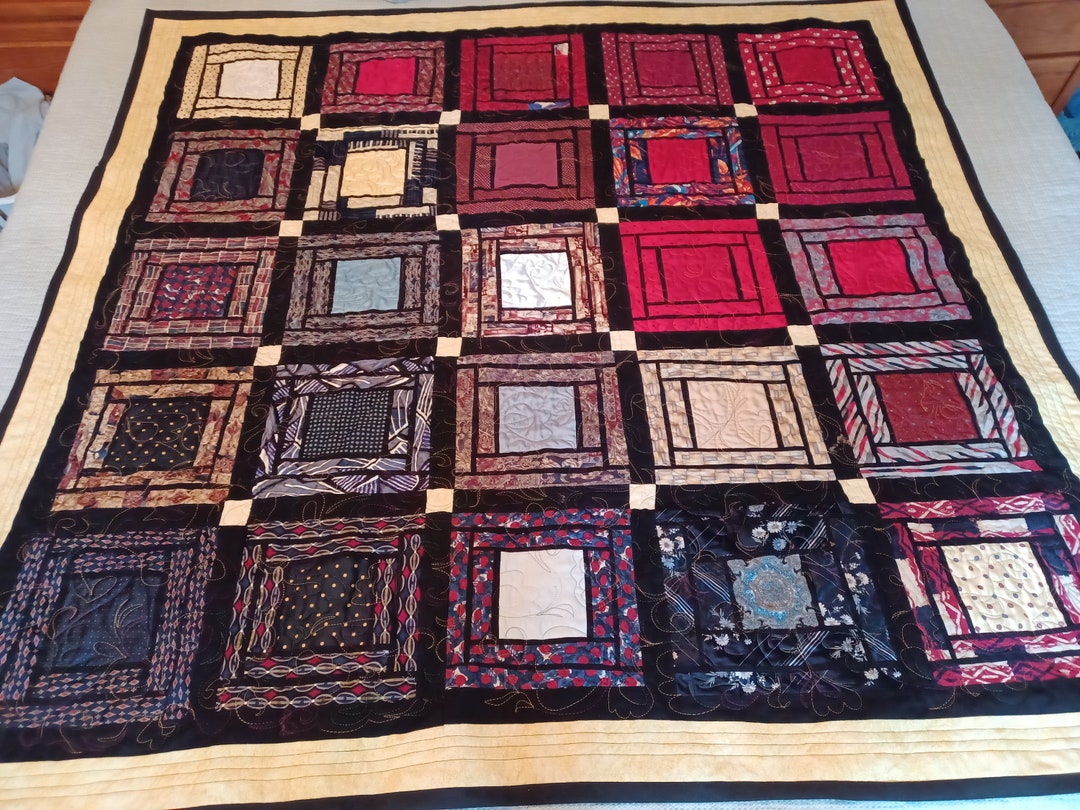 Custom Memory or Keepsake Quilts Your Clothing/ties/fabric Turned Into ...