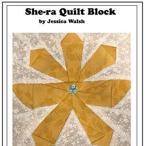 She-ra Quilt Block Pattern - Etsy