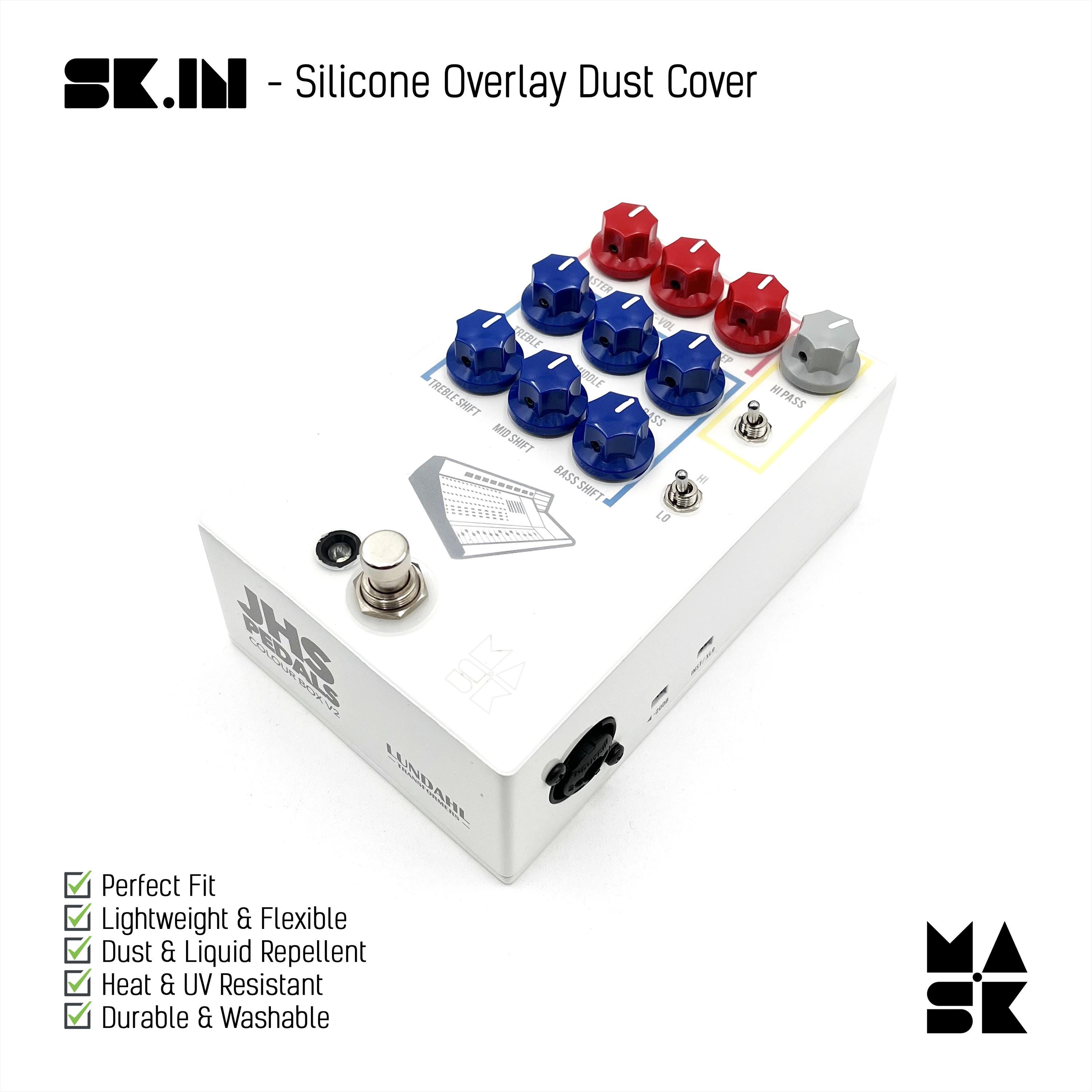 JHS Colour Box V2 Preamp EQ Dust Cover – Custom Protective Overlay for ...