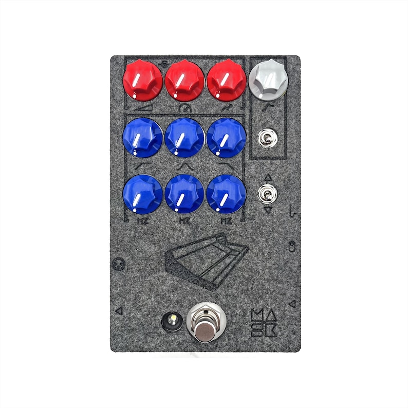 JHS Colour Box V2 Preamp EQ Dust Cover – Custom Protective Overlay for ...