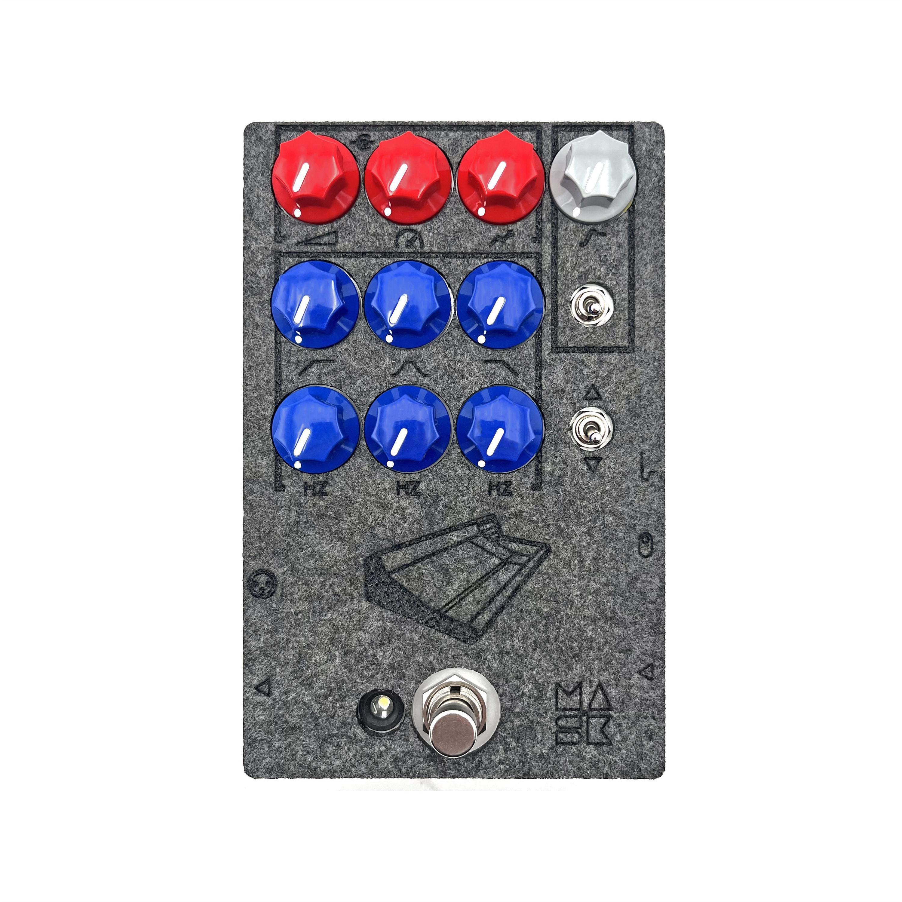 JHS Colour Box V2 Preamp EQ Dust Cover – Custom Protective Overlay for ...
