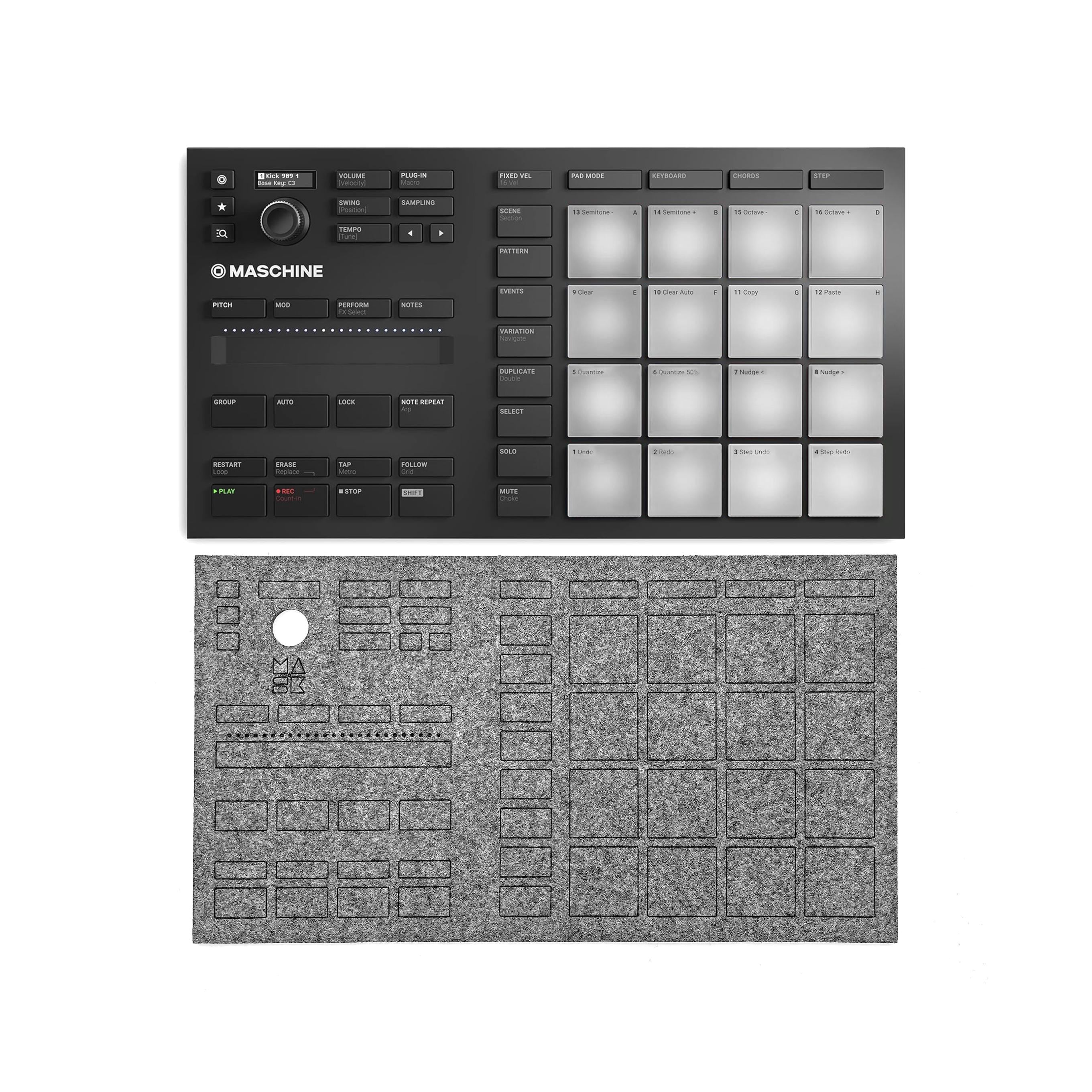 Native Instruments Maschine Mikro MK3 - Protective Dust Cover for ...