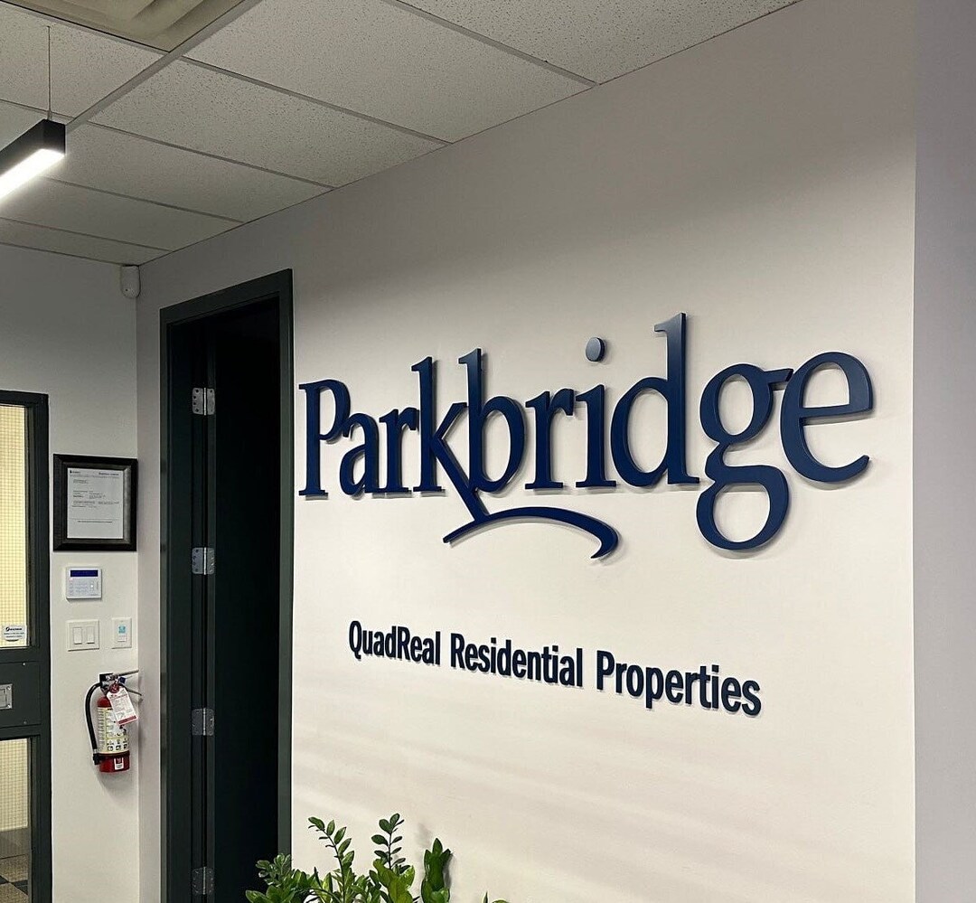 Custom Metal Business Sign, 3D Company Name Sign, Laser Cut Metal Sign ...