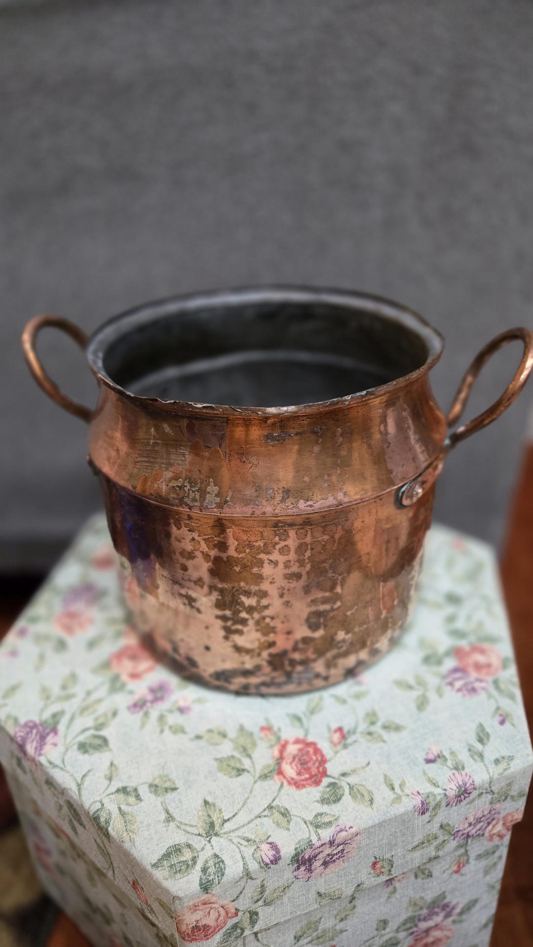 Vintage Classics Copper Container Jug Antique - Etsy