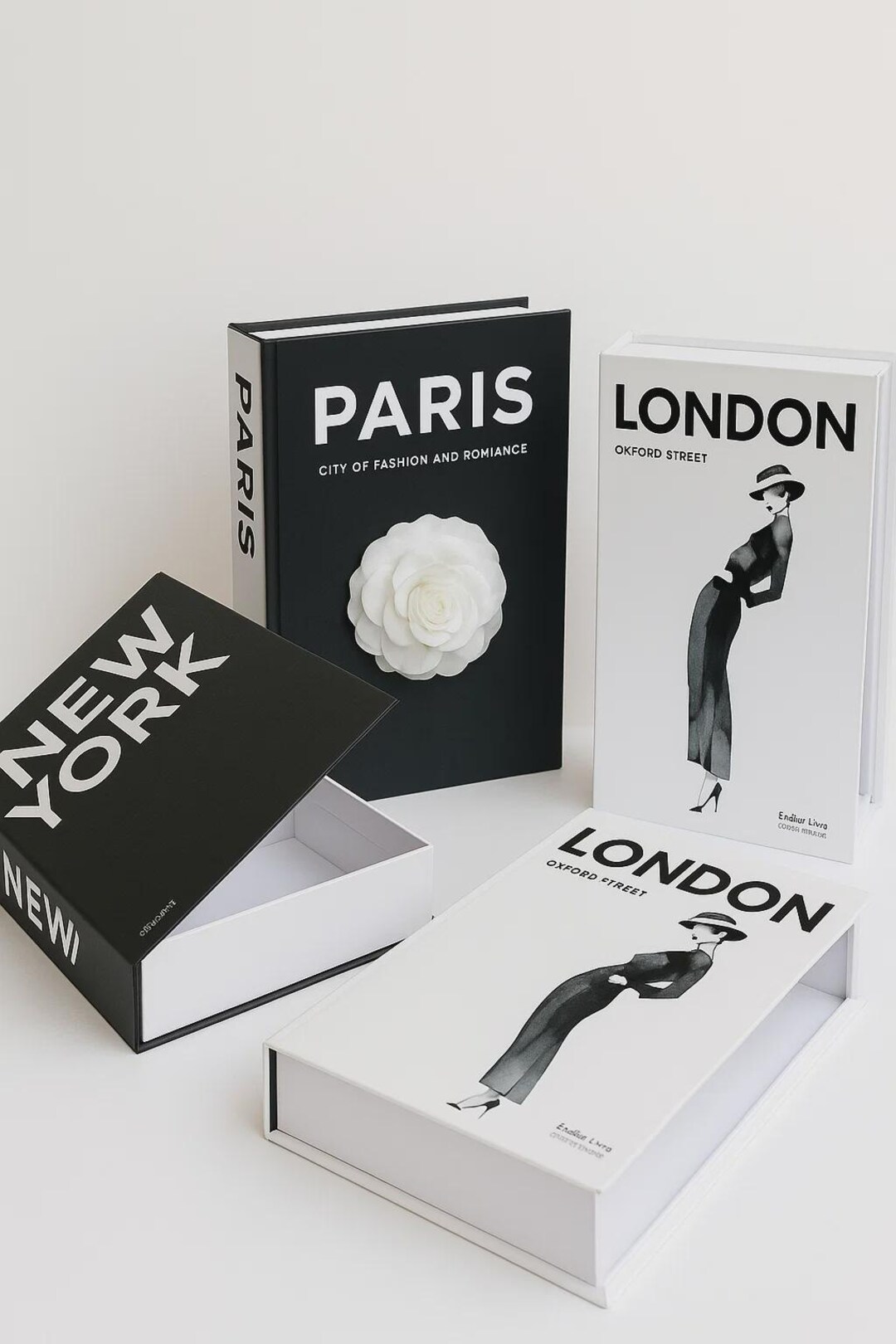 Luxury Decorative Books – Paris, London, New York - Etsy