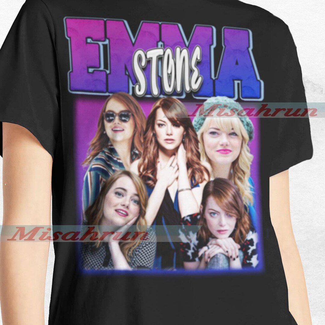 Emma Stone Shirt Aktris Movie Graphic Tee Bootleg Bestseller Design ...