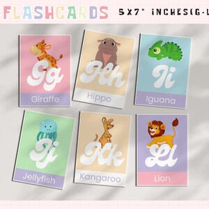 Pastel Alphabet Poster Classroom, Animal Alphabet Poster Nursery Room ...
