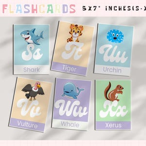 Pastel Alphabet Poster Classroom, Animal Alphabet Poster Nursery Room ...