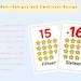 1-20 Number Flashcards for Kids, Printable Preschool Learning Cards ...
