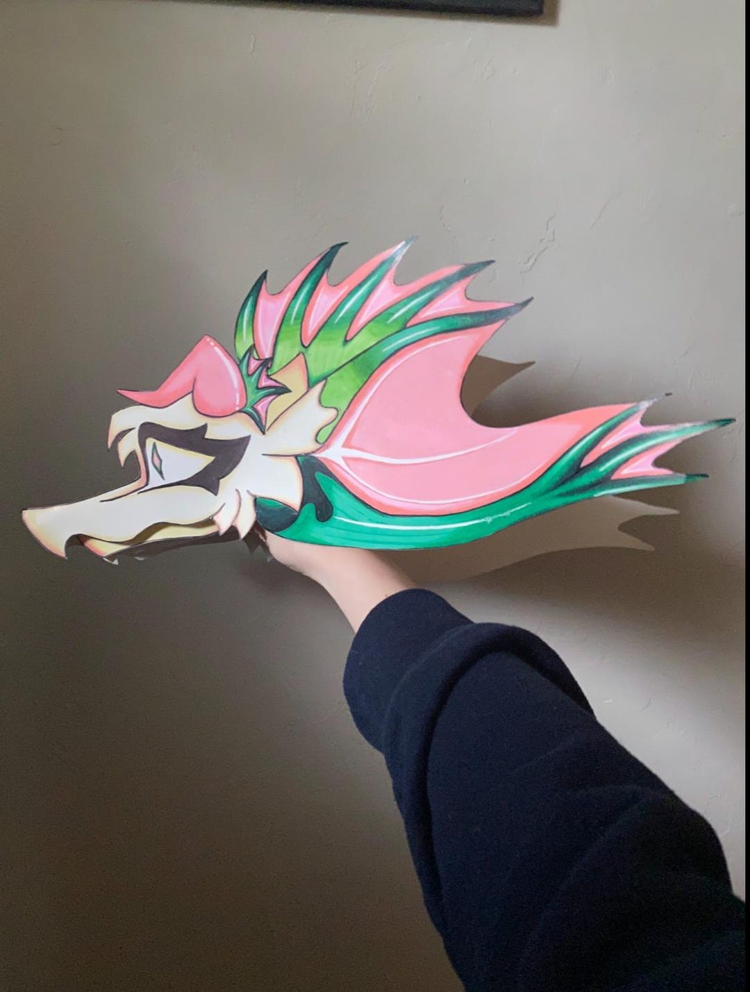Paper Dragon, Paper Dragon Puppet, Dragon, Dragon Puppeteer, Paper ...