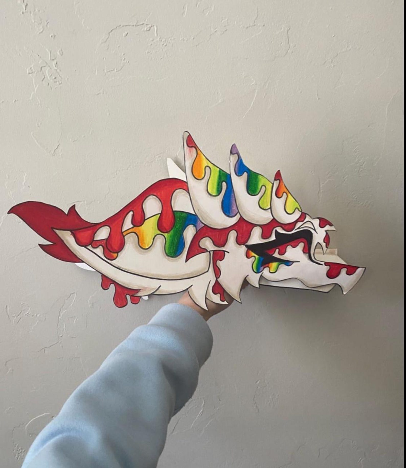 Paper Dragon, Paper Dragon Puppet, Dragon, Dragon Puppeteer, Paper ...