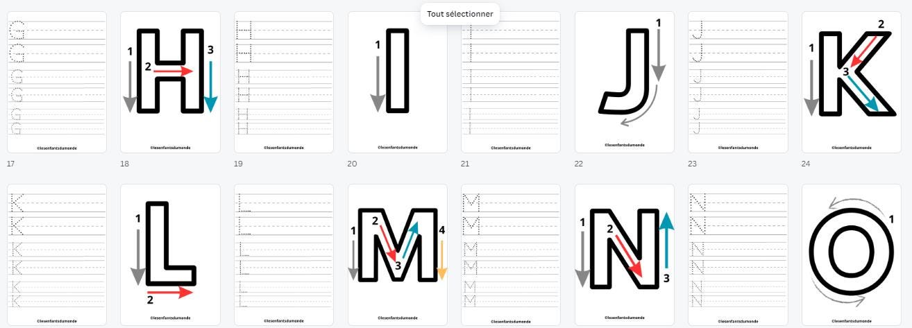 Cursive Alphabet and Stick Writing Notebook - Etsy