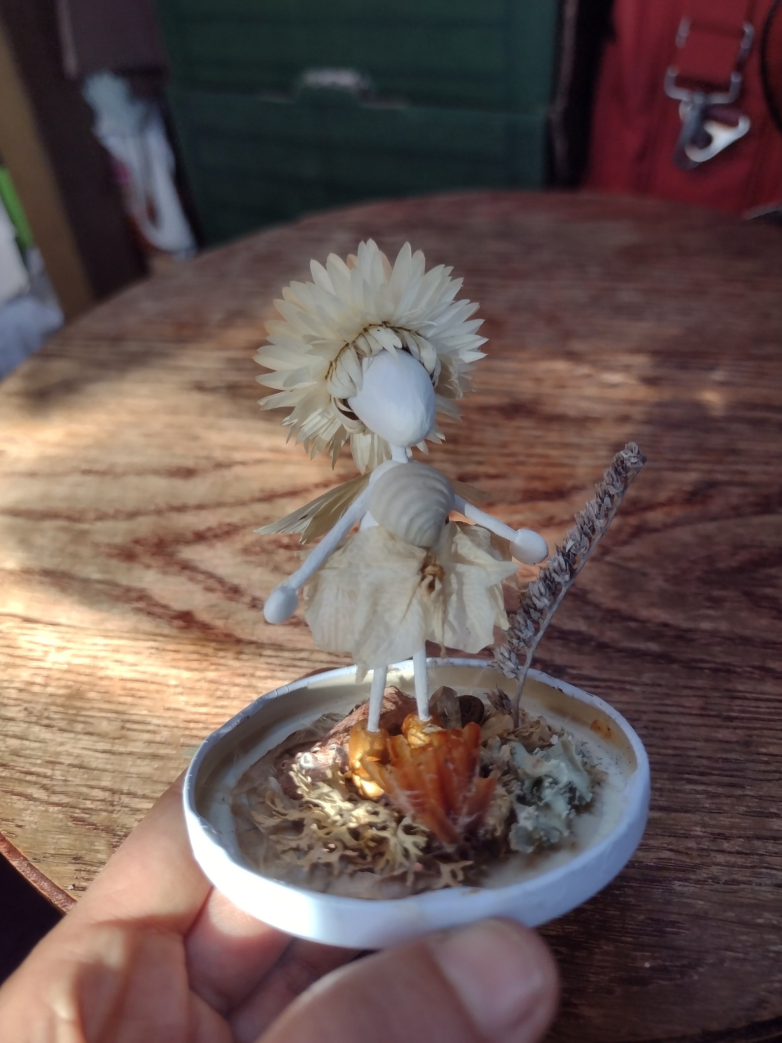 Unique Fairy, Original Handcrafted Angel, Perfect Gift, Ornament Stand ...