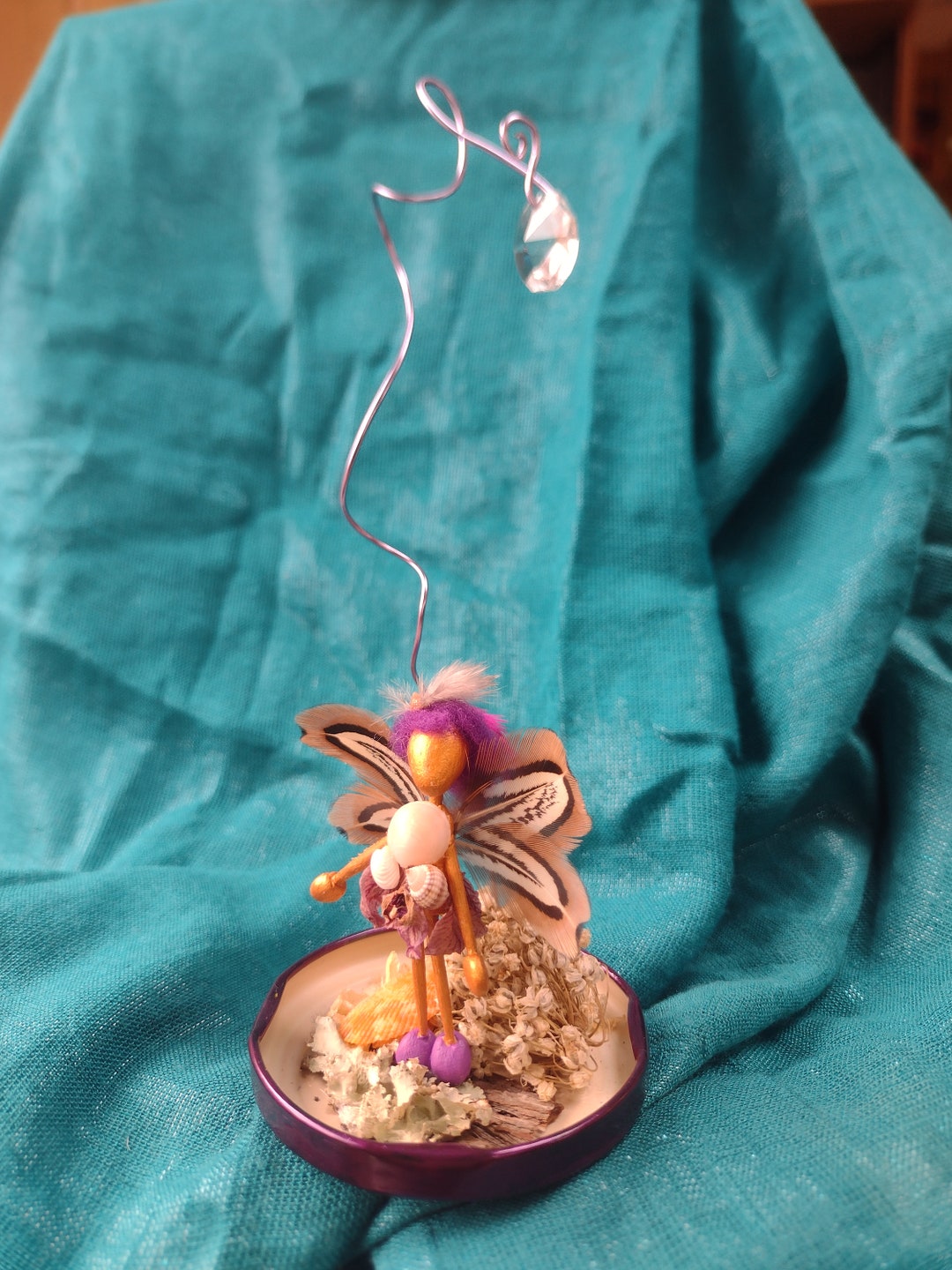 Unique Fairy, Original Handmade, One-of-a-kind Dried Nature Angel ...