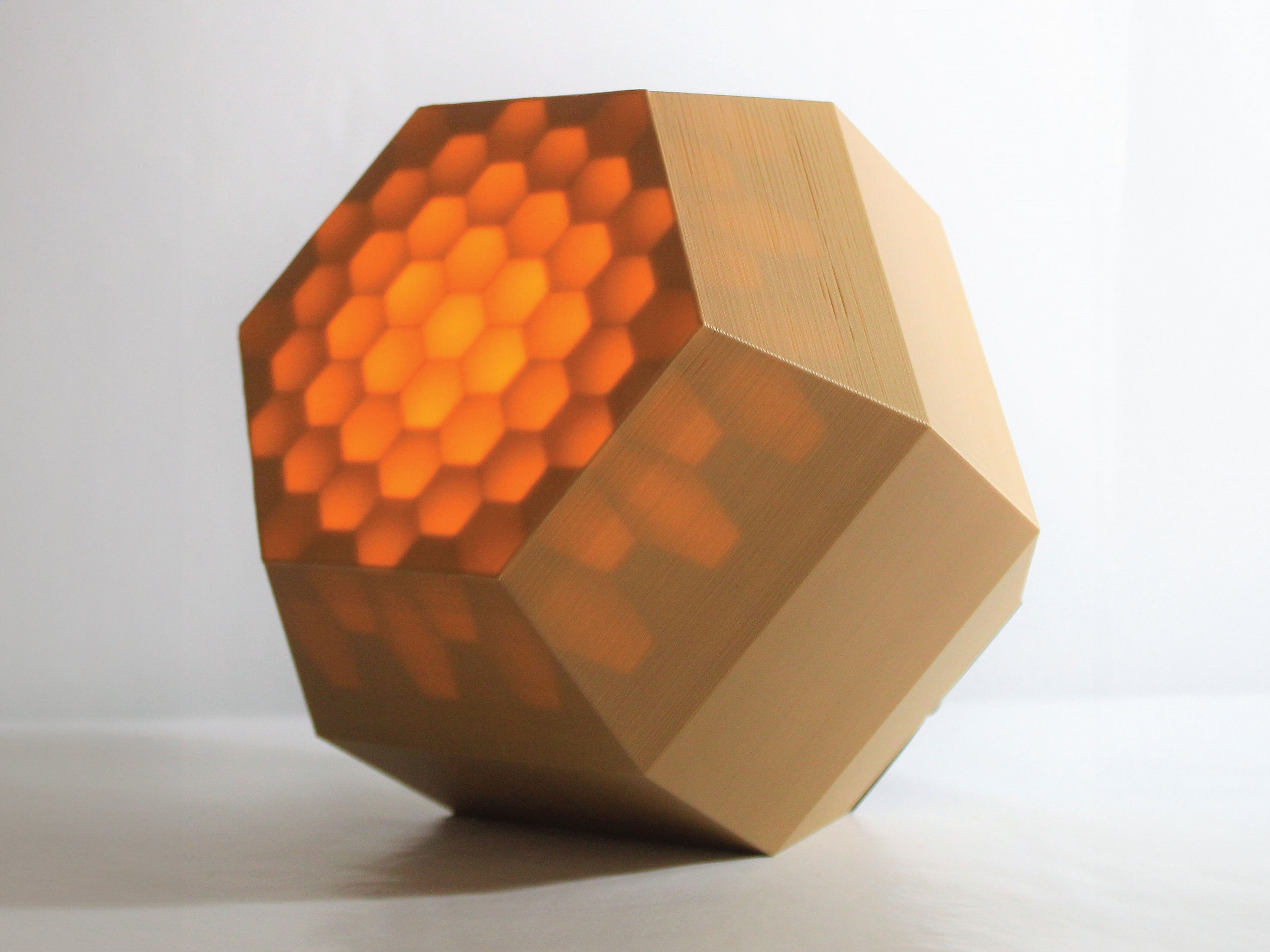 3D Printed Honeycomb Light Box Perfect Gift Amazing Desk Lamp - Etsy