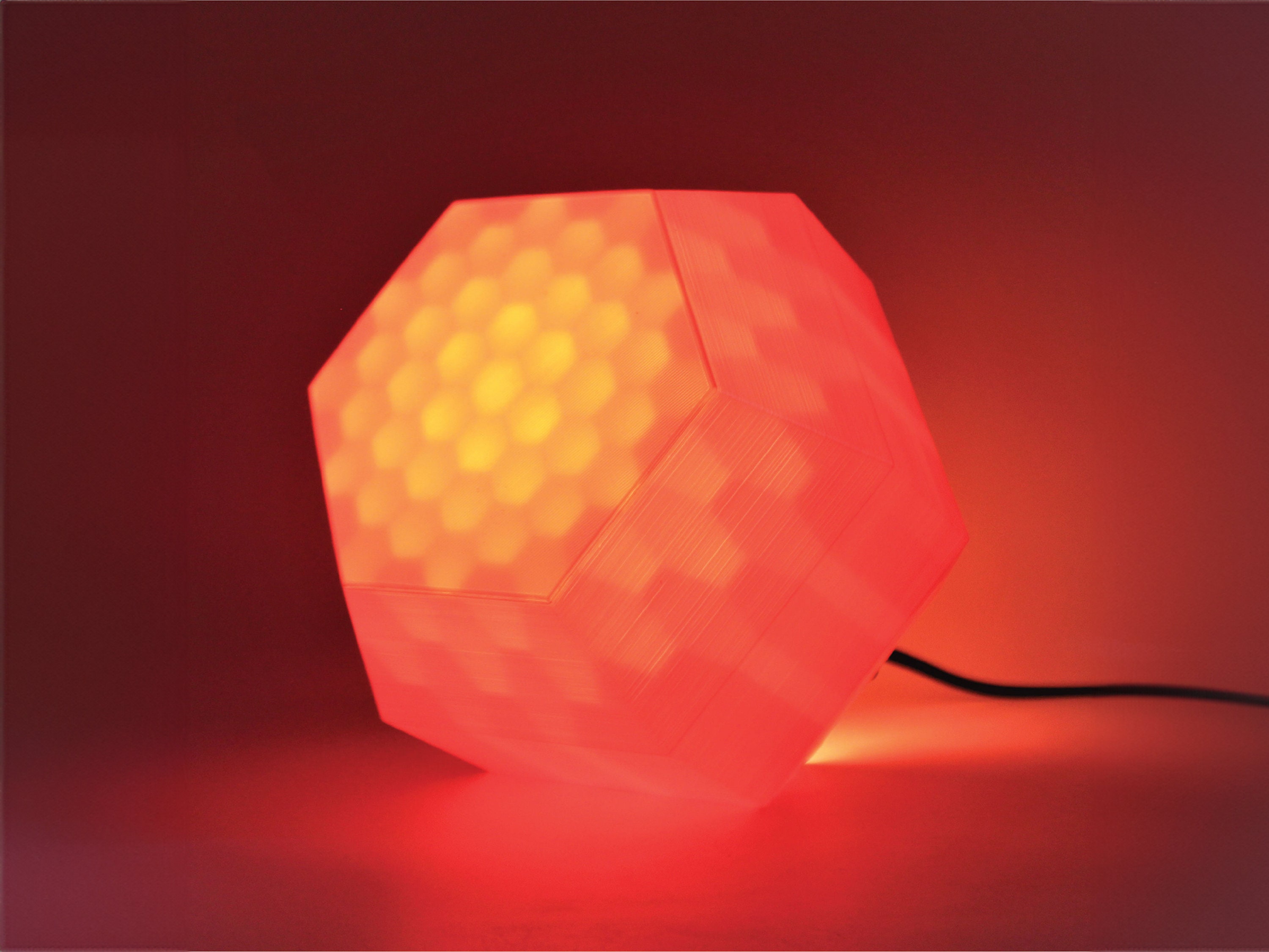 3D Printed Honeycomb Light Box Perfect Gift Amazing Desk Lamp - Etsy