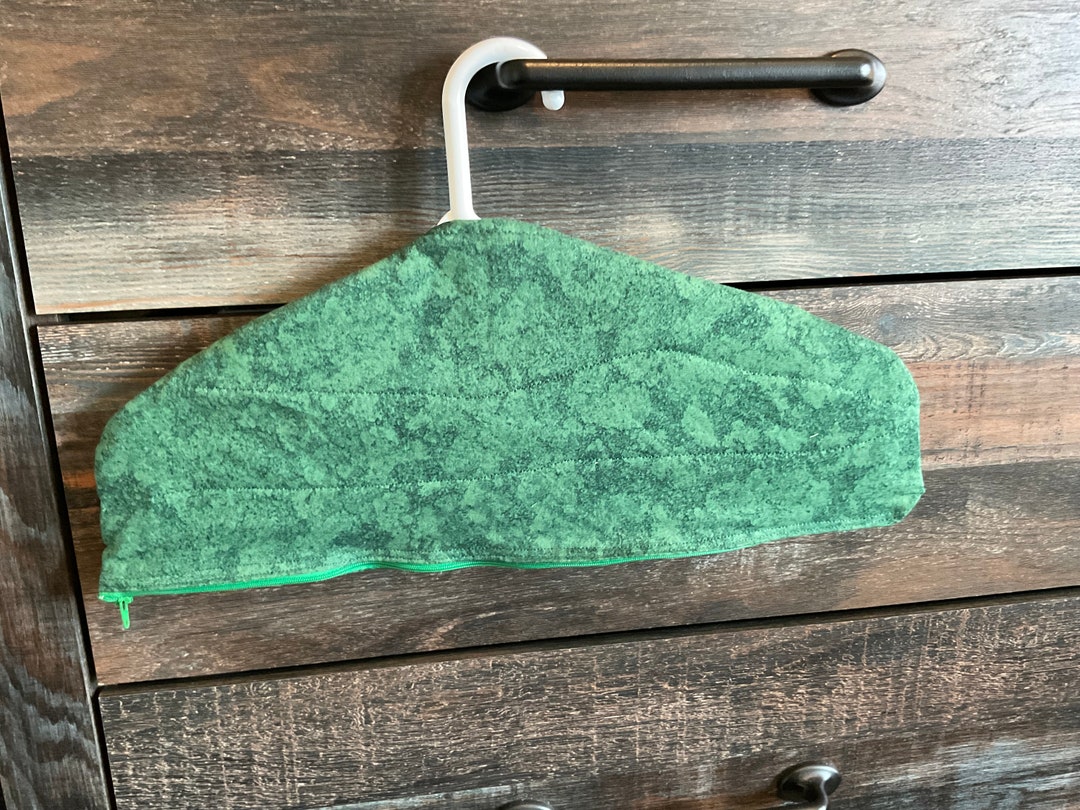 Padded Hanger Safehidden Zipper for Treasures, Travel, Closet. Gifts ...