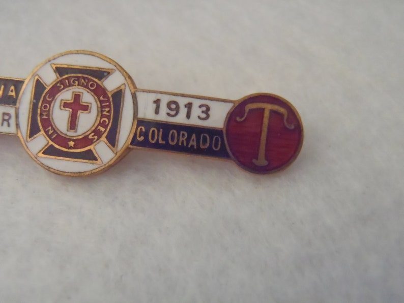 Knights of Templar 1913 Pin - Etsy