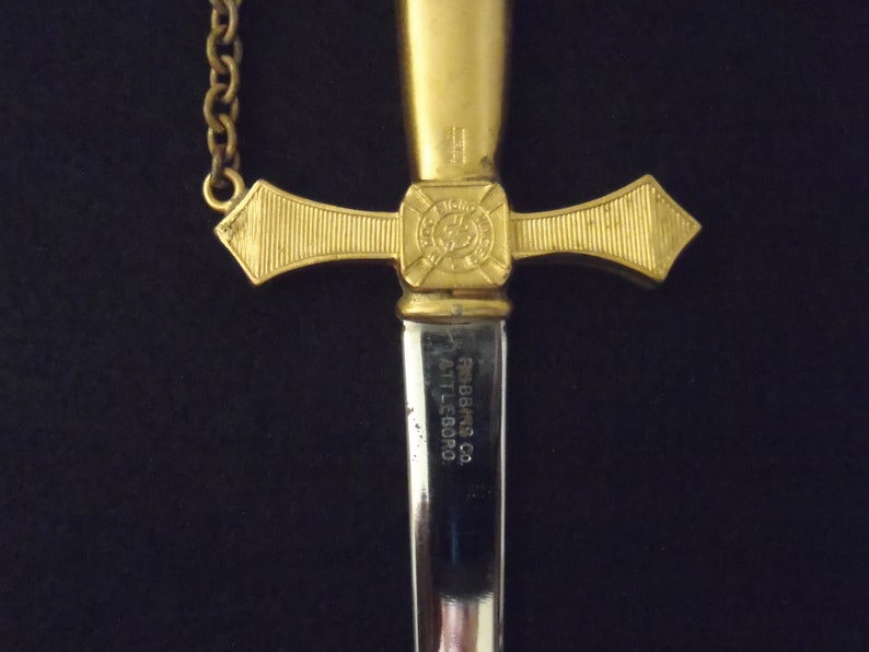Free Mason, Knights of Templar Mini Sword, 1913 - Etsy