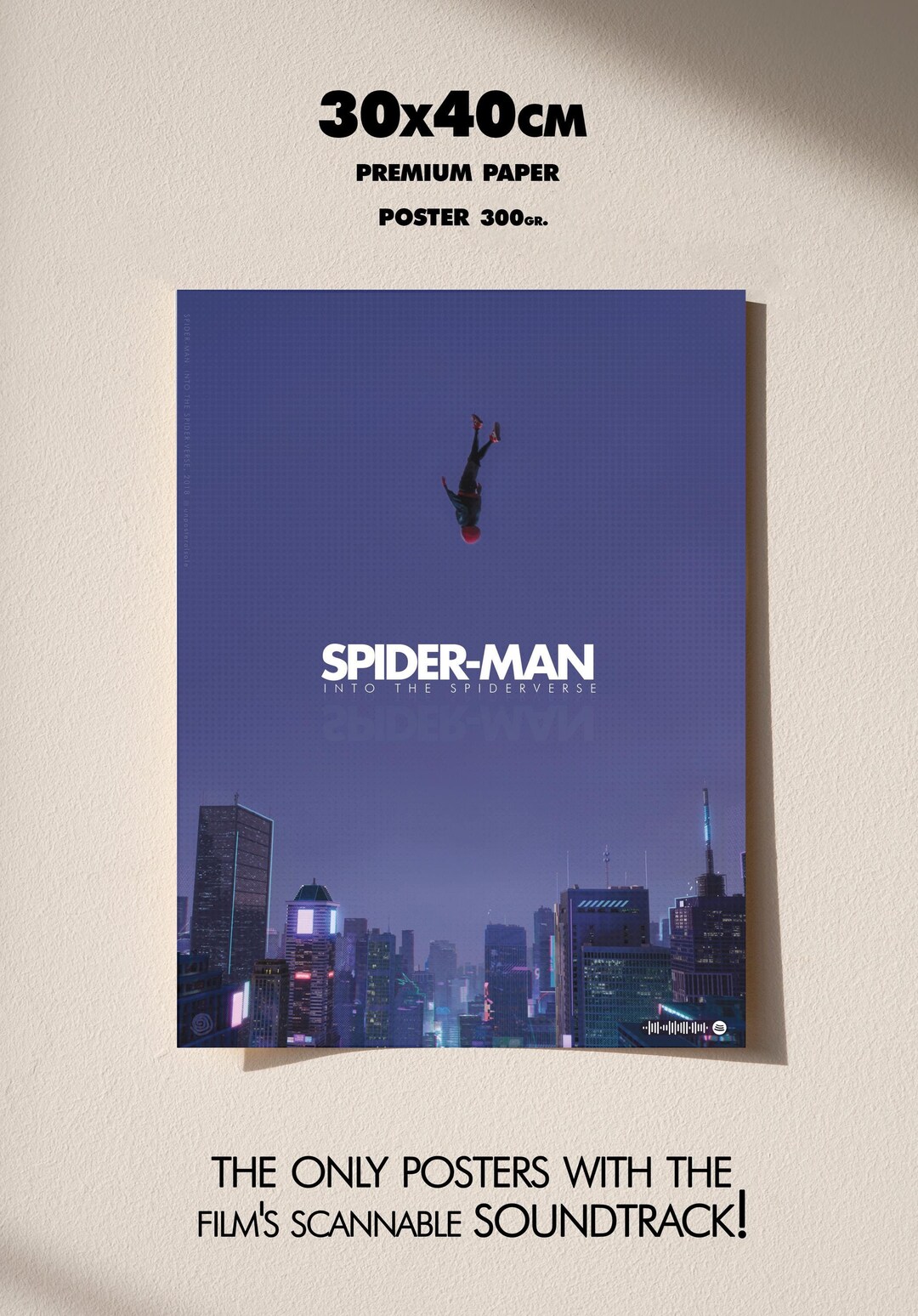 Spiderman Poster (into the Spiderverse or Across the Spiderverse) - Etsy