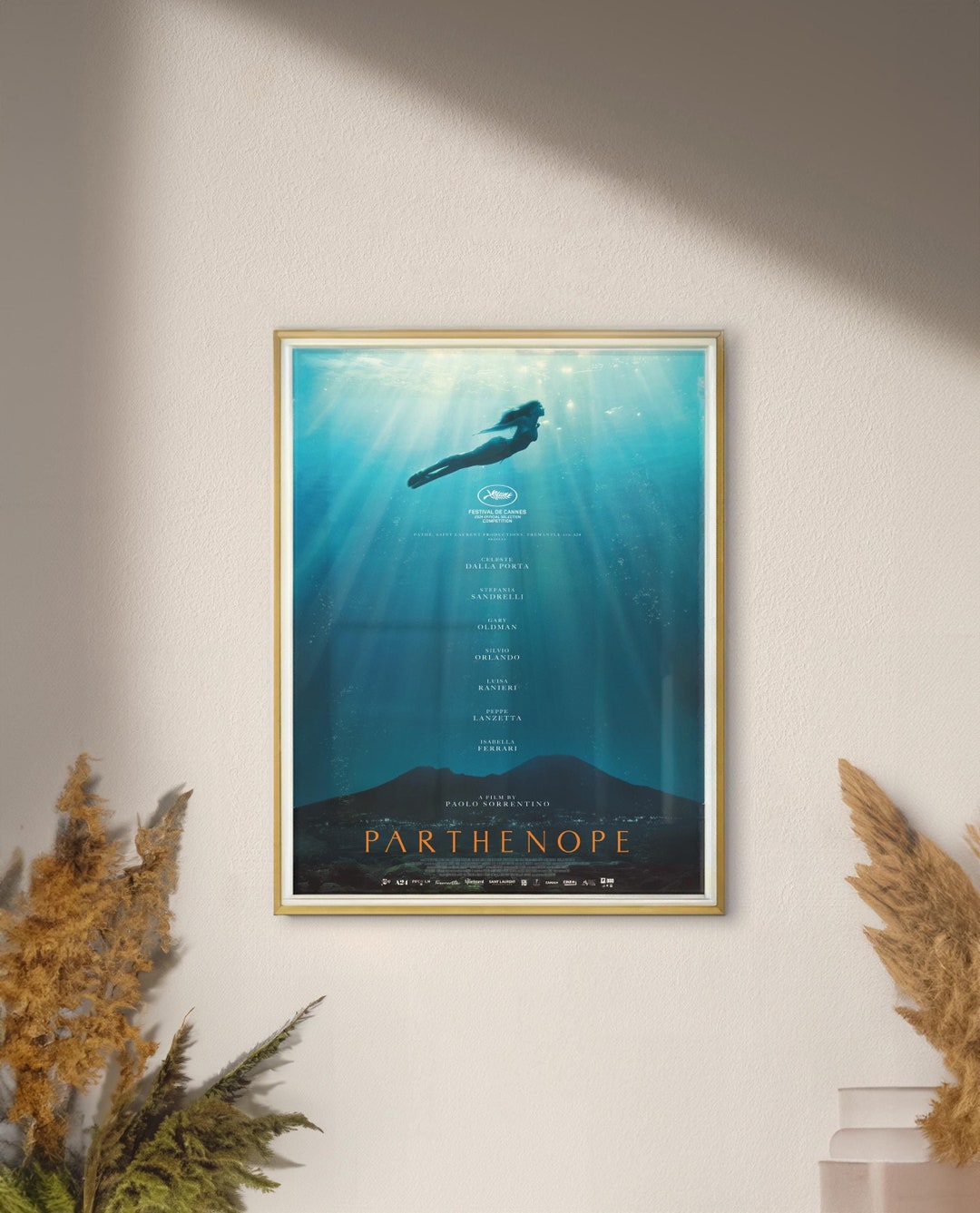 Parthenope Movie Poster, a Film by Paolo Sorrentino - Etsy
