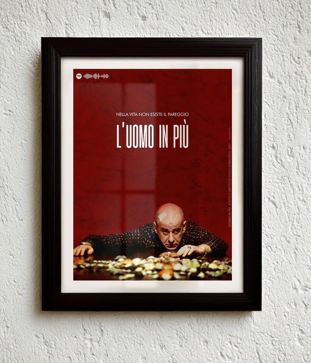 One Man up Poster by Sorrentino - Etsy