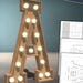 4ft DIY Marquee Plans, Letter A. Light up Letter Blueprints, Mosaic ...