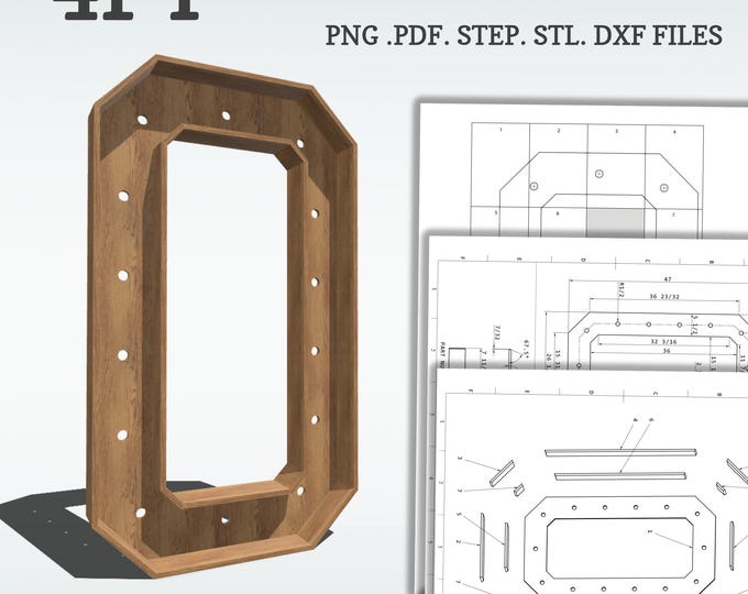 4ft Marquee Number 1 Build Plans for Wood/ply/mdf/plastic Includes ...