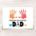 Father's Day Handprint Printable | Keepsake | Father's Day Gift From ...