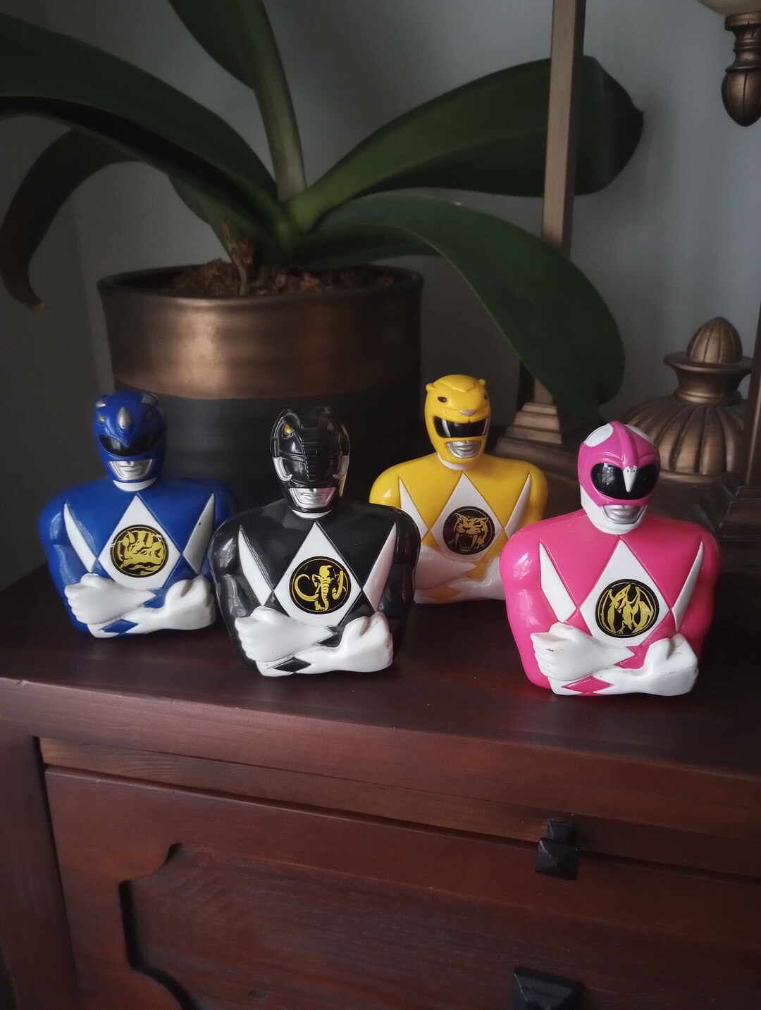 Vintage 1993 Mighty Morphin Power Rangers Figurine Coin Candy - Etsy