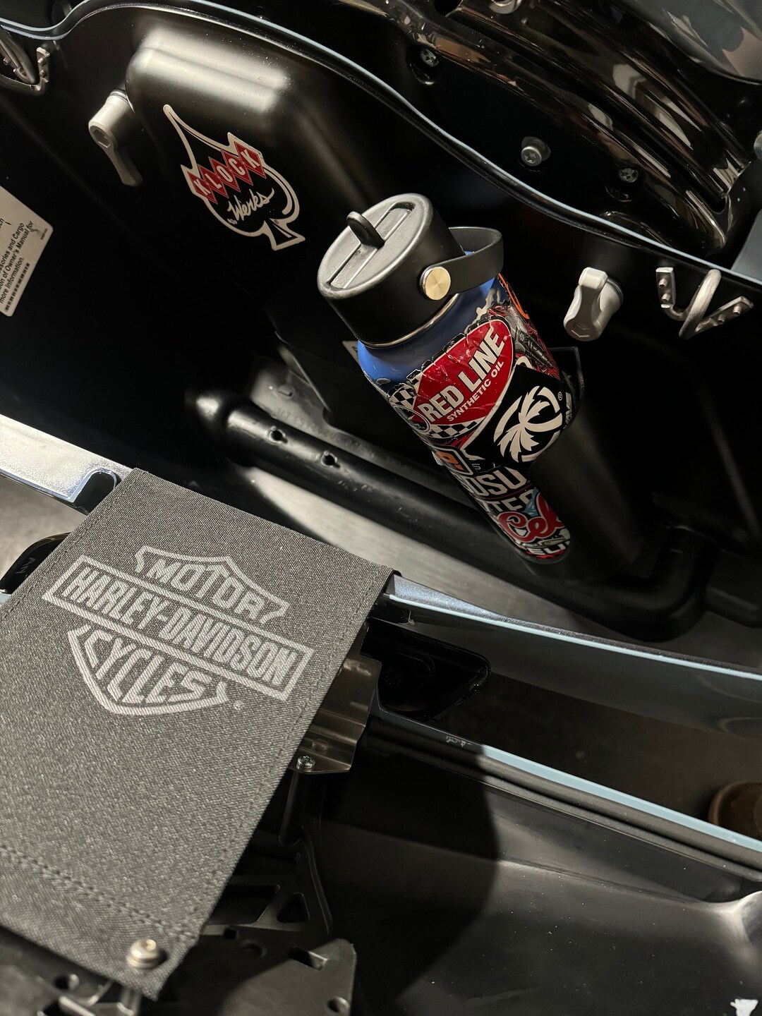 Hydroflask Mount for Harley Touring Saddle Bag Mount to Any Flat ...