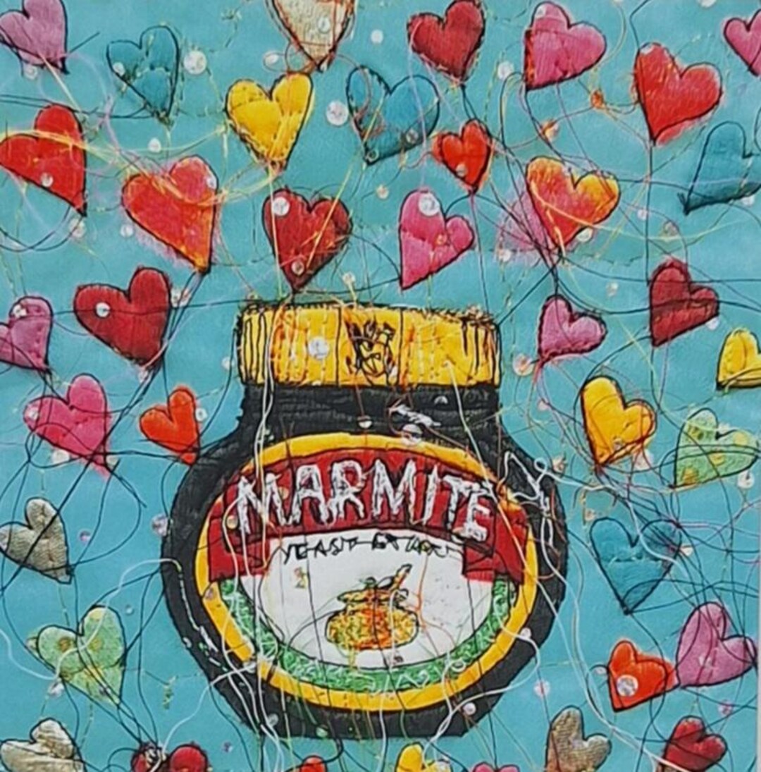 Love It,marmite Print - Etsy UK