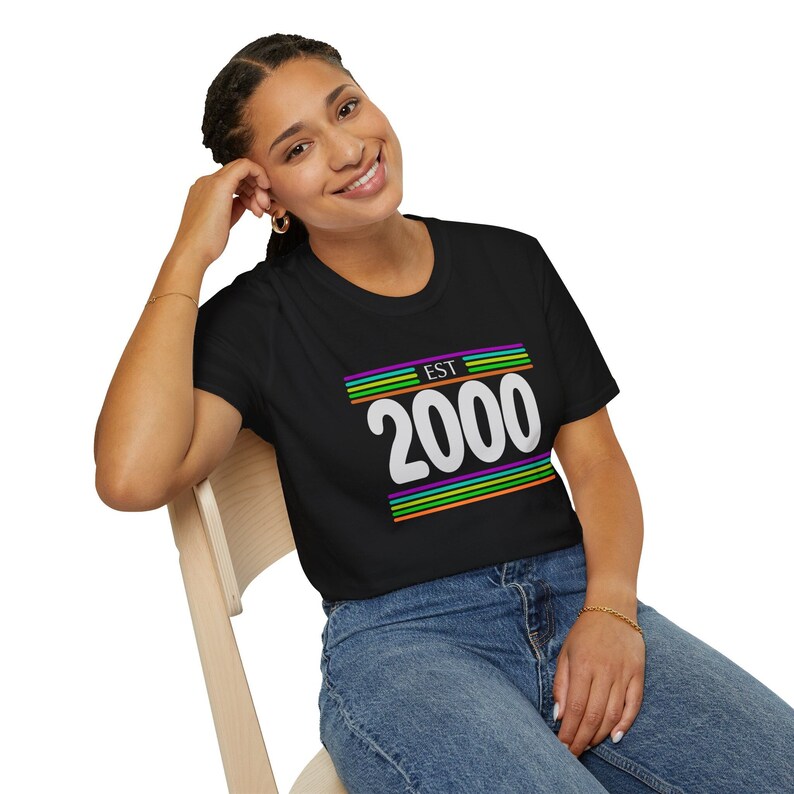 2000 '00s Year Personalised Decade T-shirt - Customise With Your Own ...