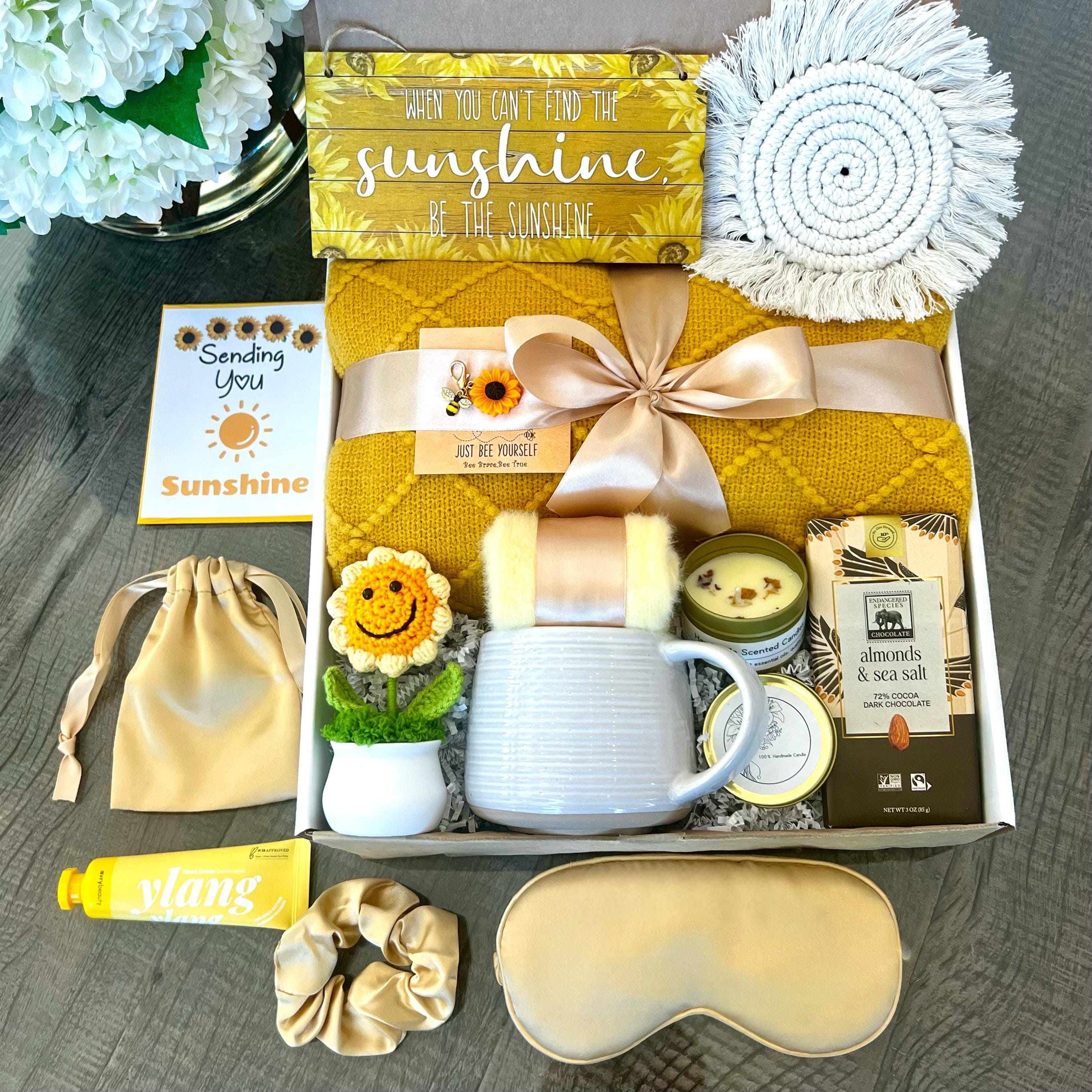 Sunshine Gift Box | Sunflower Gift | Care Package | Gift for Mom | Gift ...