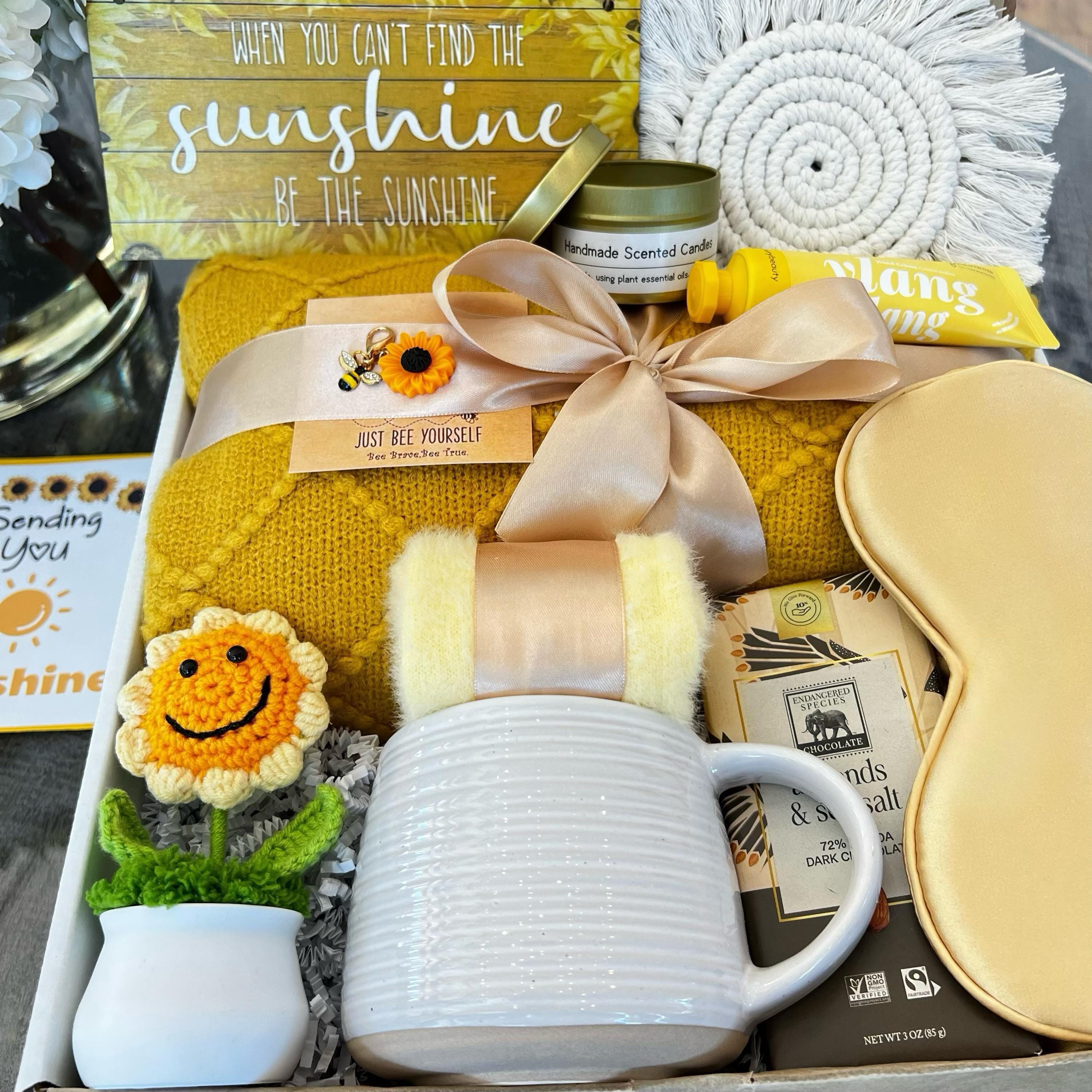Sending Sunshine Gift Box | Sunflower Gift | Care Package | Gift for ...