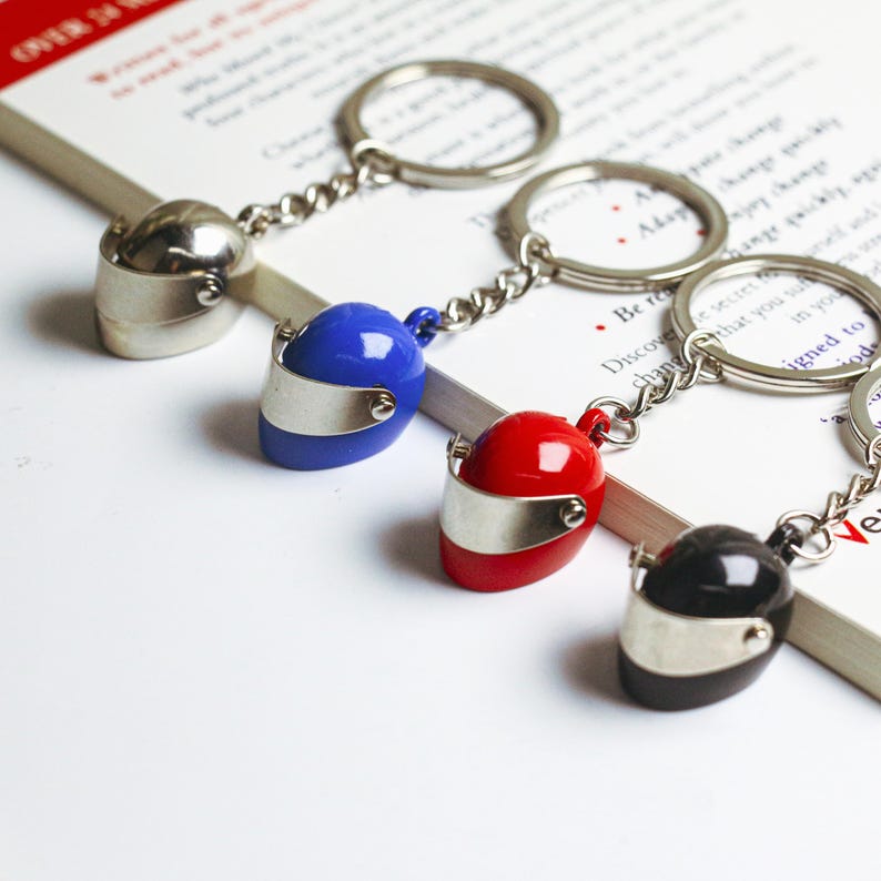 Custom Engraved Motorcycle Helmet Keychain, Personalized Biker Gift - Etsy