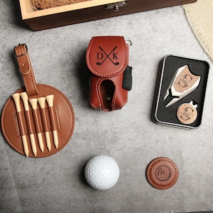 Custom Golf Sports Gift Set With Box , Golf Ball Tees Bag Tag Gift for ...