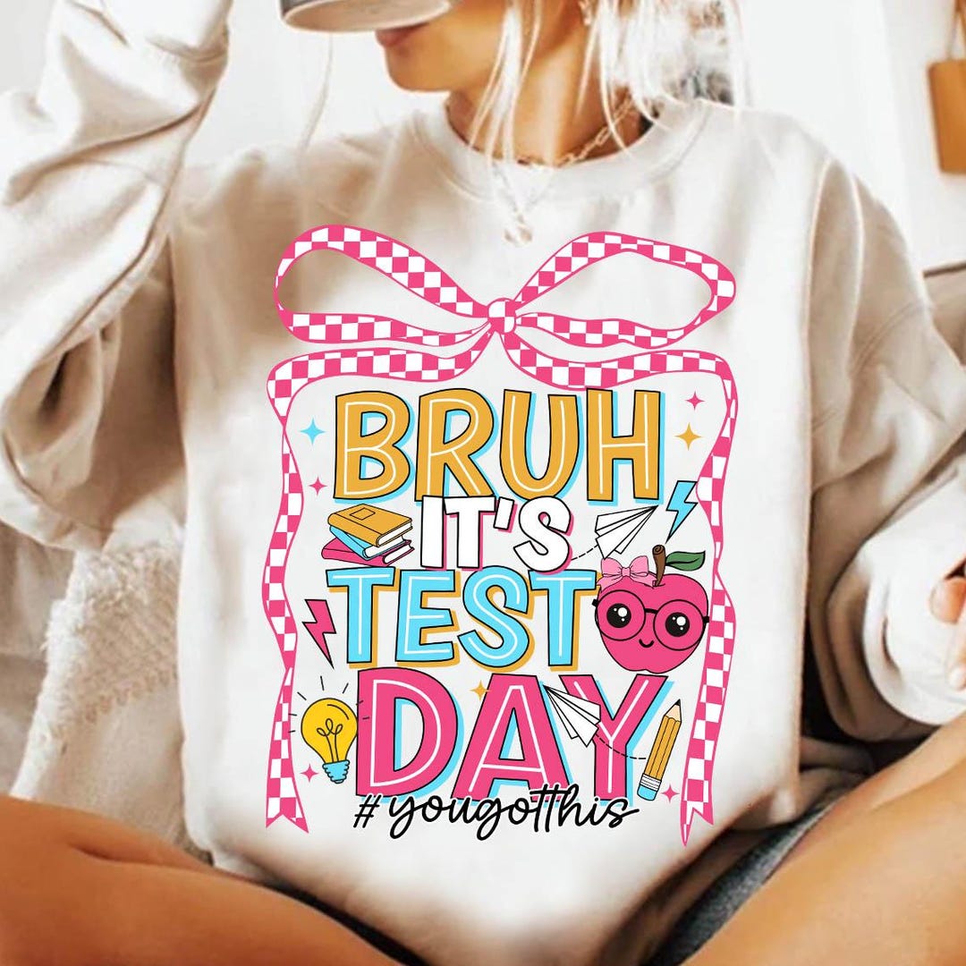 It’s Test Day You Got This PNG, Rock the Test PNG, Test Day Png, STAAR ...