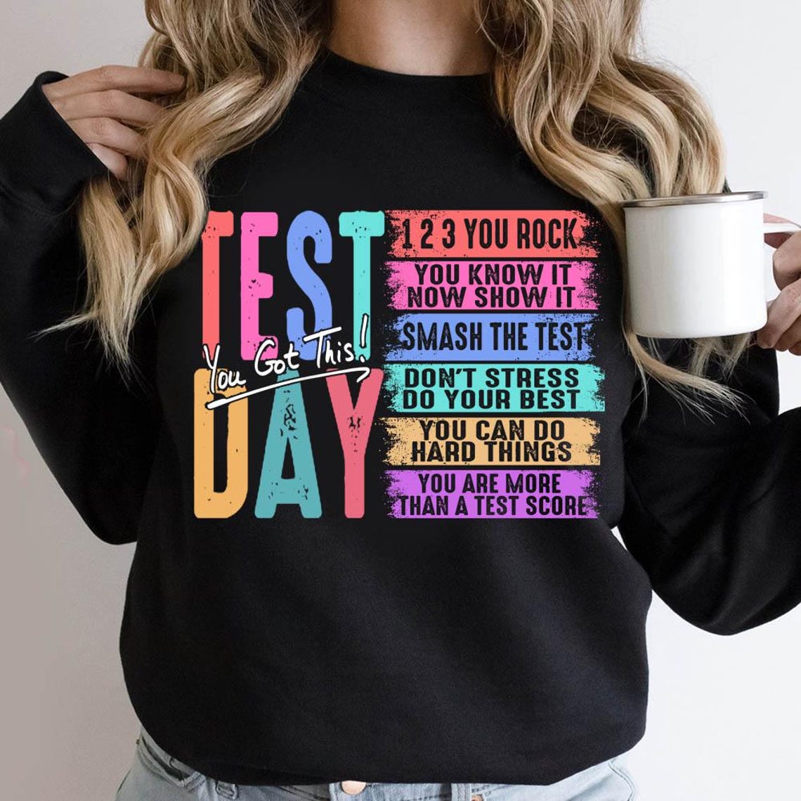It’s Test Day You Got This Png, Rock the Test Png, Test Day Png, Staar ...