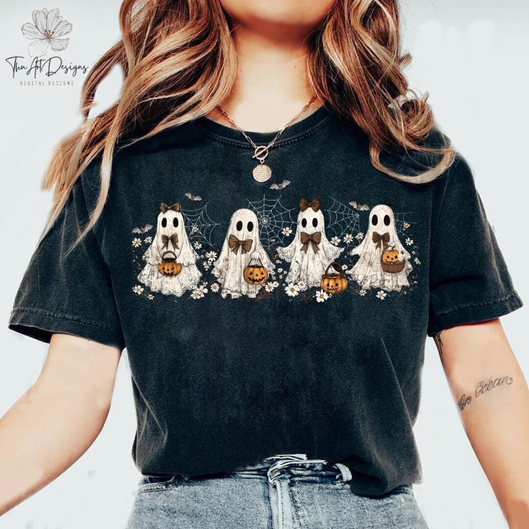 Halloween Lace Ghost Png, Girly Ghost Lacey Ghost Png, Spooky Season ...