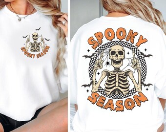 Spooky Season Png, Retro Halloween Png, Halloween Sublimation Design ...